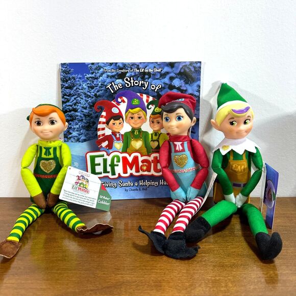 The Elf on the Shelf | Toys | Elf Mates Dolls Story Book Elfmates ...